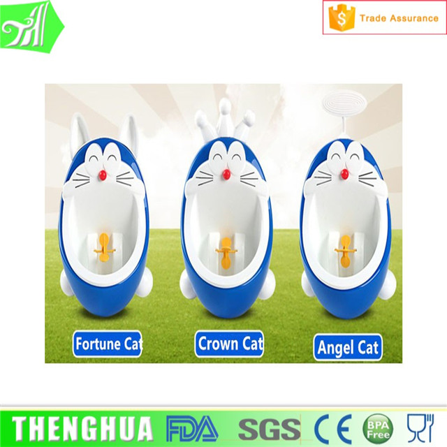 Cartoon Visualize Baby Urinal PP Eco-friendly Material Plastic Urinal ...