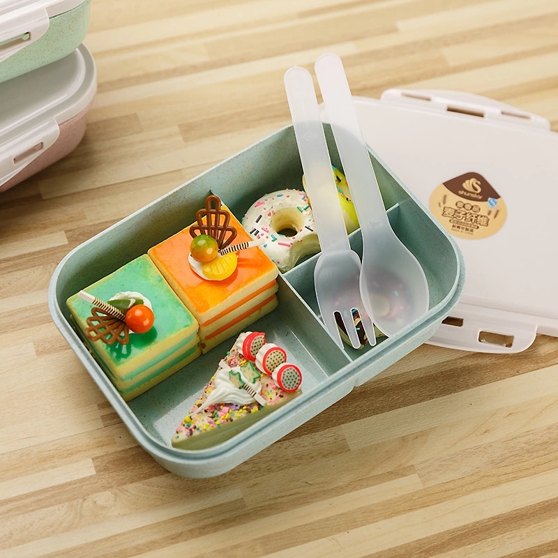 New Product Flat Lunch Box With Picnic Bag Camping Packed Lunch Box ...