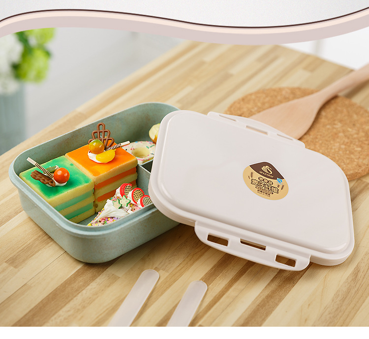 New Product Flat Lunch Box With Picnic Bag Camping Packed Lunch Box ...