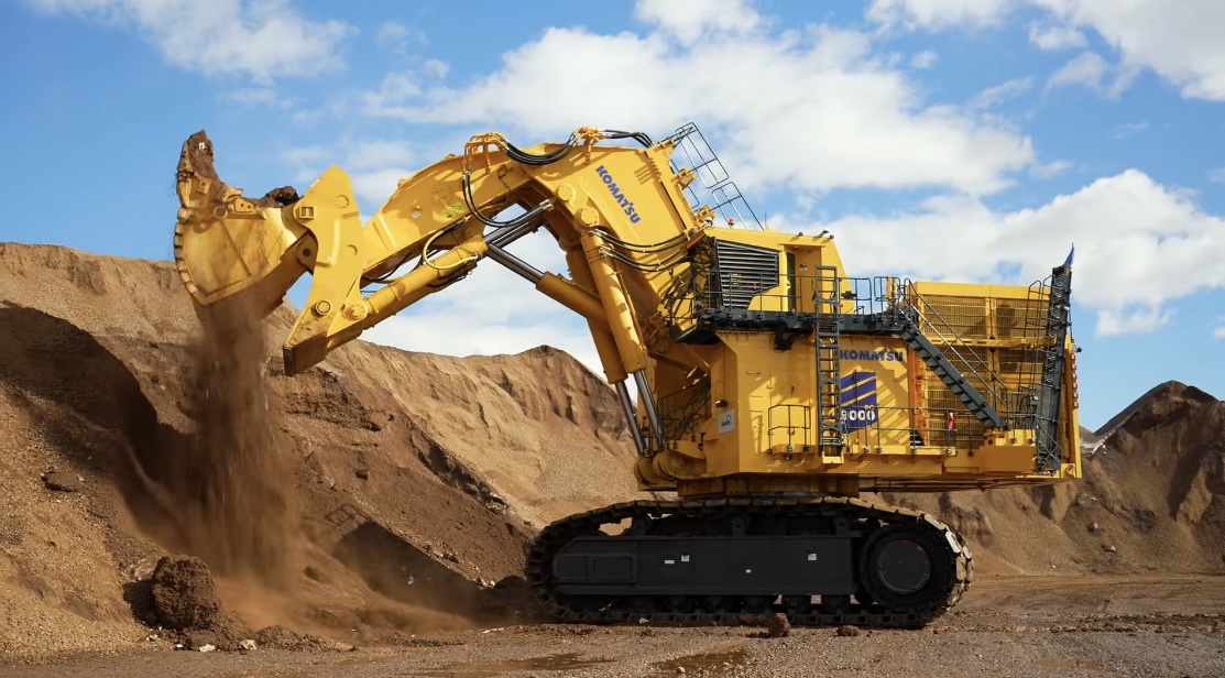 Komatsu PC9000 Mining Bagger & Sinrui -Kühllösungen