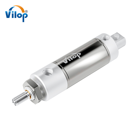 A-Series Pneumatic Cylinders 1-1/2 Inch Bore Double-acting, Rear Pivot ...