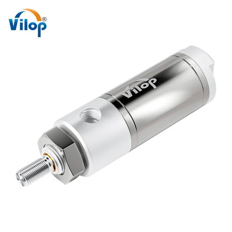 A-Series Pneumatic Cylinders 1-1/2 Inch Bore Double-acting, Front Nose ...