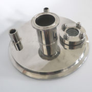 6″ End cap extractor lid with ferrule, sight glass,NPT ports from China ...