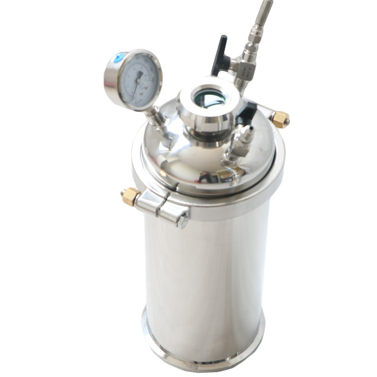 NEW design 1pound closed loop extractor with hemispherica lid and dip ...