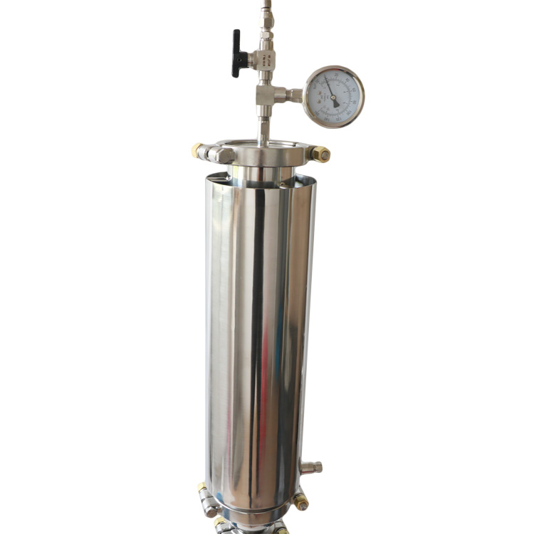 NEW design 1pound closed loop extractor with hemispherica lid and dip ...