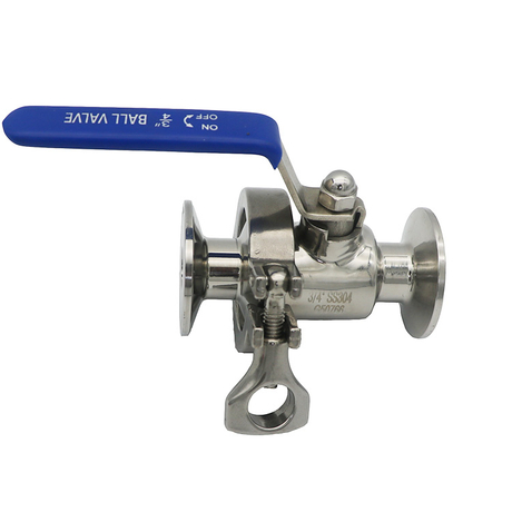 sanitary easy clean tri clamp ball valve with quick connection from ...