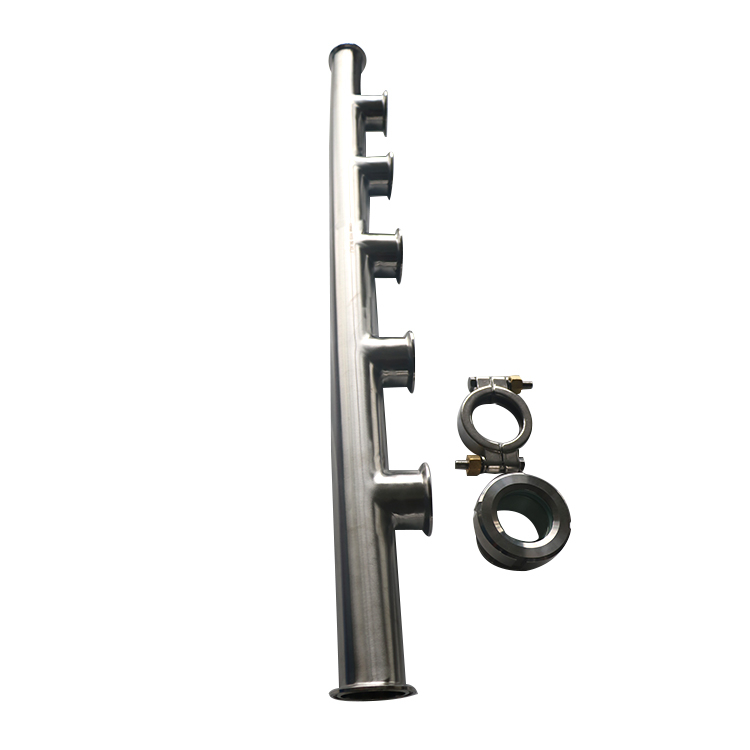 Tri-Clamp Manifolds 4-7 ports Manifold Assembles from China ...