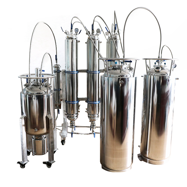 50LB Rack Mounted Jacketed BHO Closed Loop Extractor from China ...