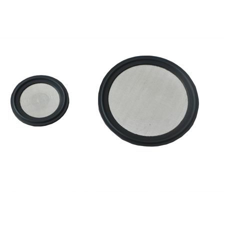 Tri Clamp Rubber Gasket with SS304 Fixed Mesh from China manufacturer ...