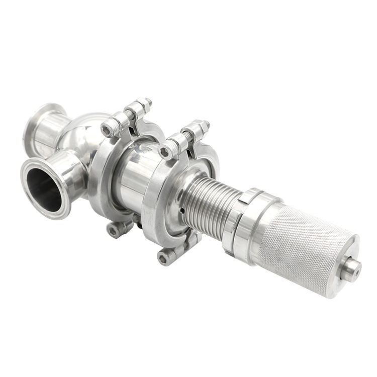 Sanitary Pneumatic Safety Pressure Overflow Valve from China ...