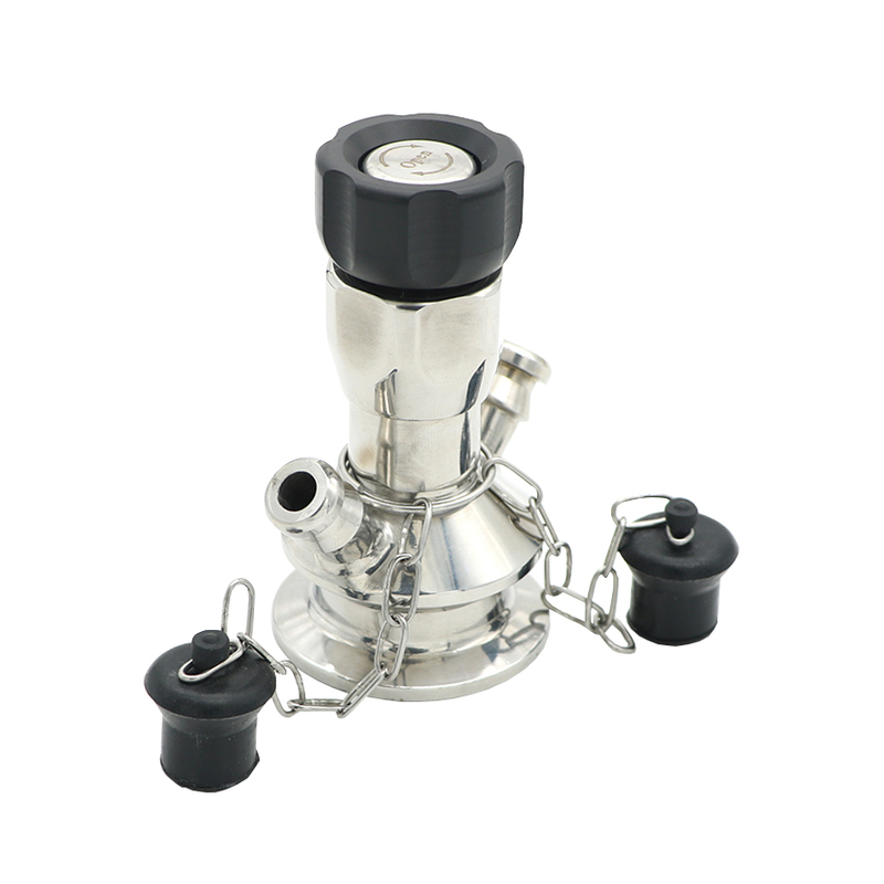 Aseptic Sampling Valve with Tri-Clamp Automatic Return Type from China ...