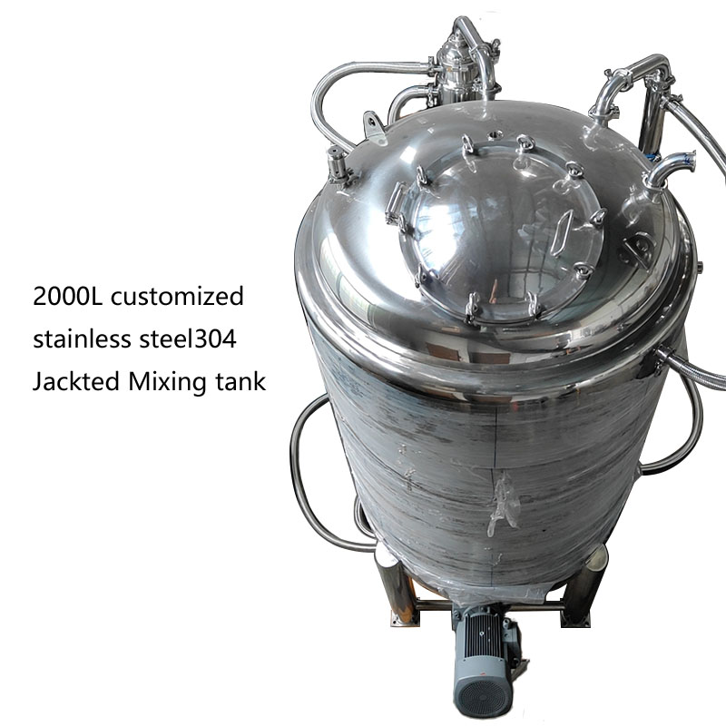 Stainless Steel Jacketed Mixing Tank from China manufacturer - Wenzhou ...