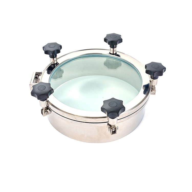 Round Pressure Manway with Full Sight Glass from China manufacturer ...