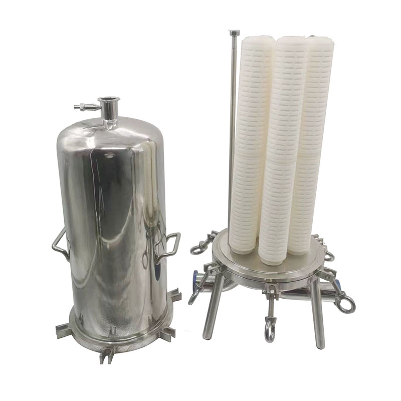 Stainless Steel Sanitary Multi Cartridge Filter Housing from China ...