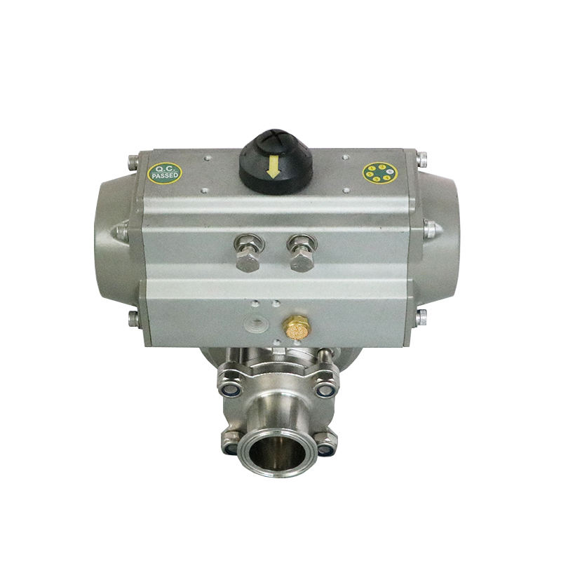 Stainless Steel Pneumatic Tank Bottom Ball Valve from China ...