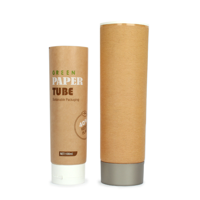 Professional Recyclable Paper tube Body Lotion Hand Cream Cosmetic Soft ...